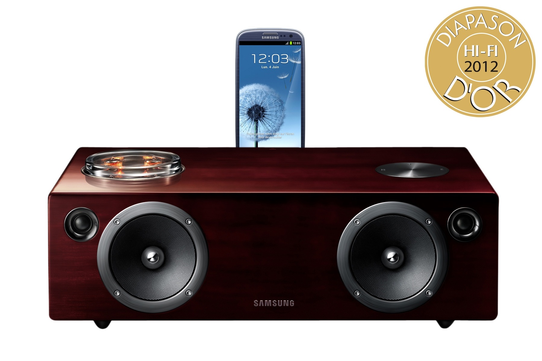 DA-E750/ZF, Double Dock, Pré-ampli à lampes, Bluetooth 3.0, USB + AUX ...