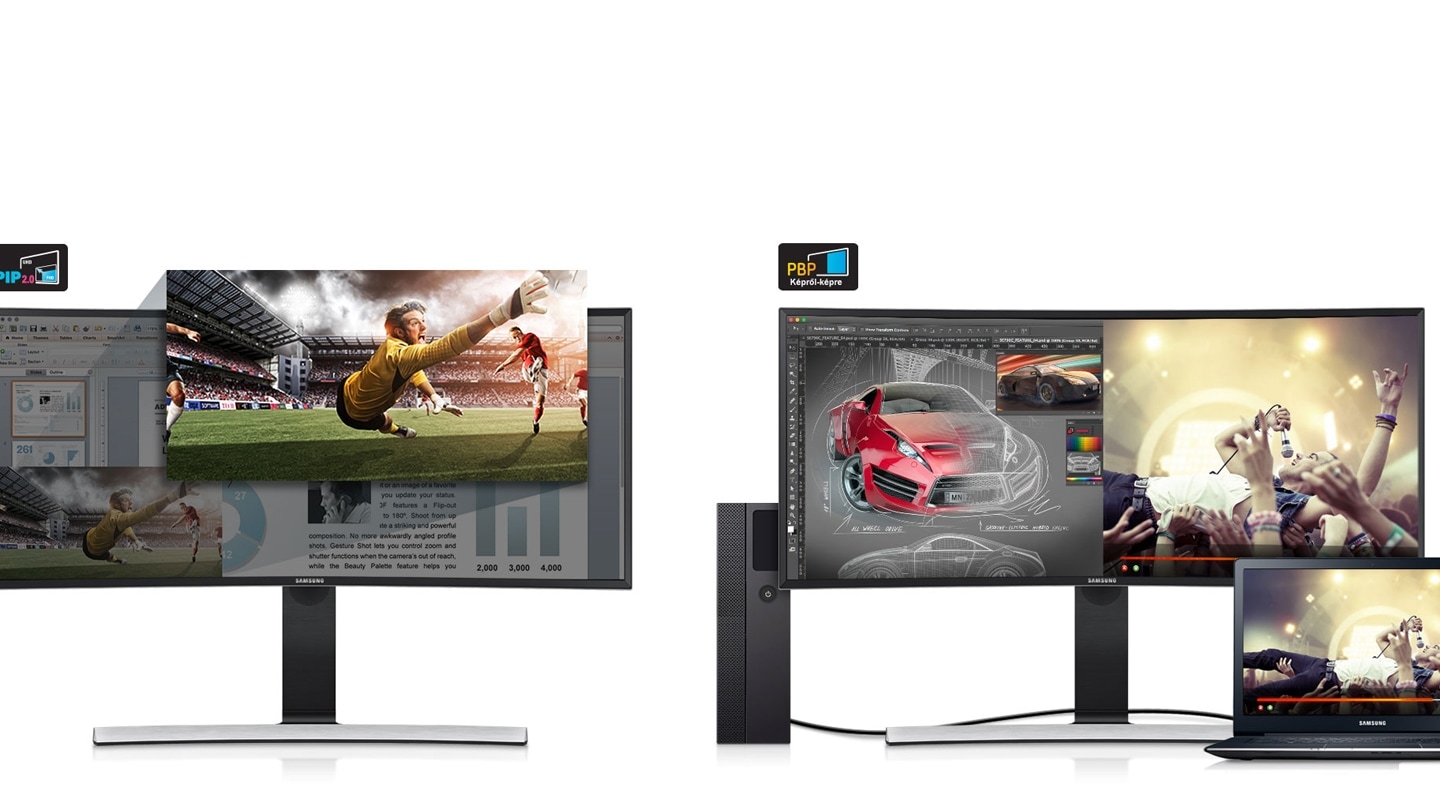 Samsung LS29E790CNS 29 Ultrawide ívelt LED monitor :: GRX Electro Outlet