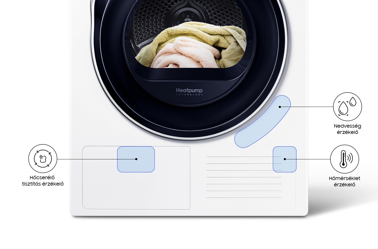 Samsung DV90N8289AW hőszivattyús szárítógép :: GRX Electro Outlet