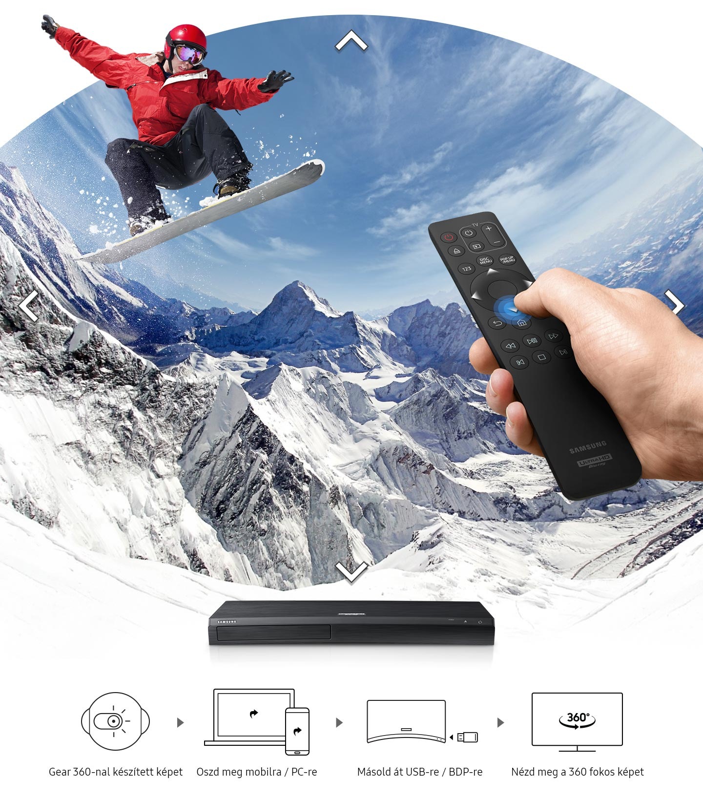 Samsung UBD-M9500 Ultra HD 3D Blu-ray lejátszó