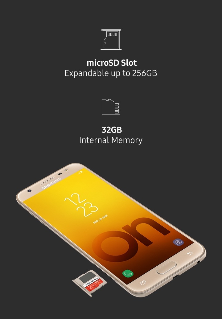 Samsung Galaxy On Max - Price, Specs & Features | Samsung India