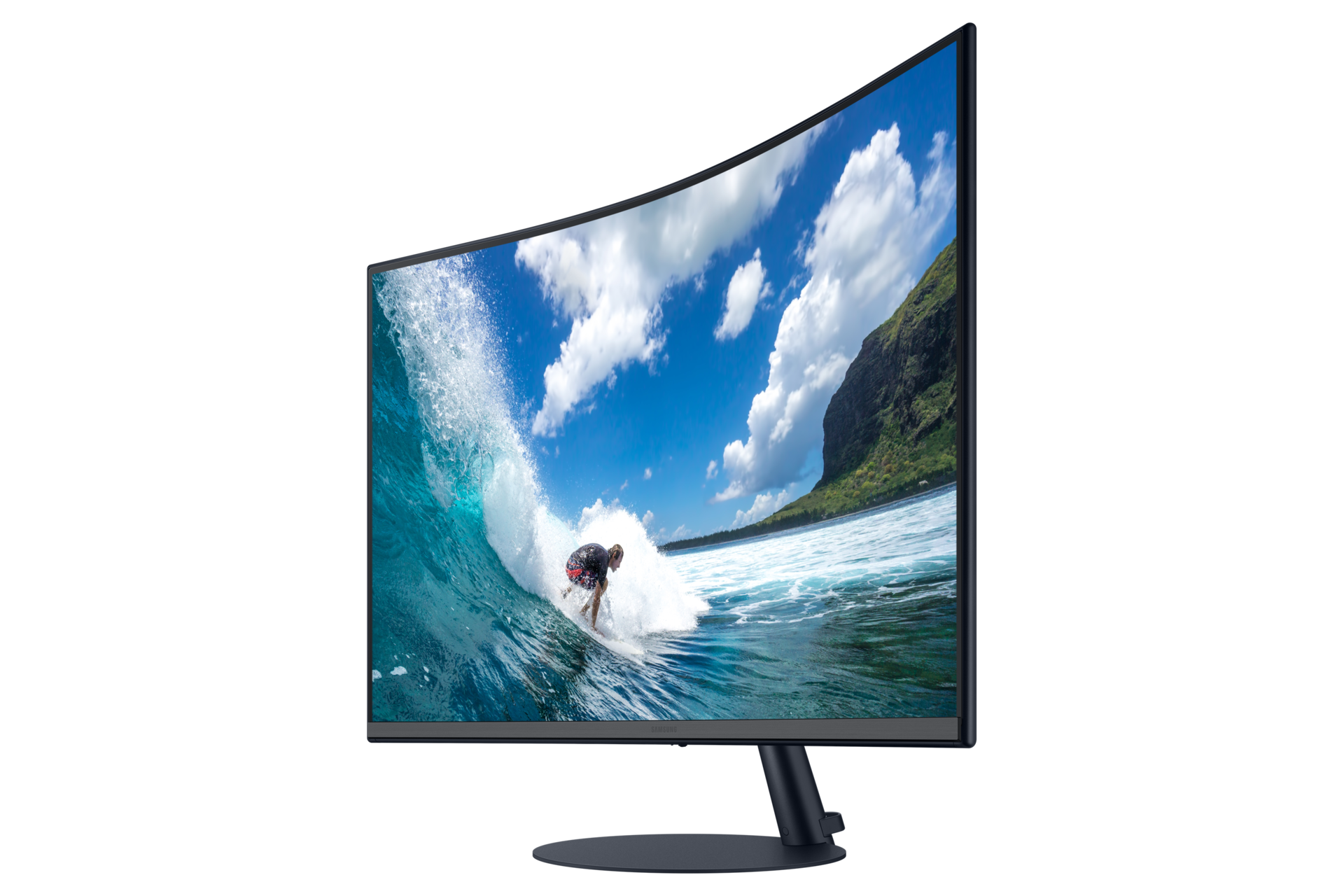 Monitor curvo 1000R de 27" con curvatura óptima | Samsung Latinoamérica