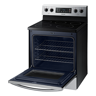 Double Oven Electric Range In Stainless Steel (NE59J7850WS) Samsung US ...