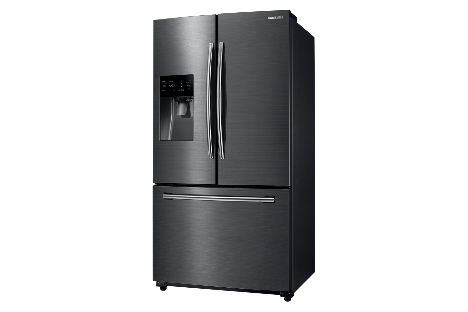 French Door with External Water Ice Dispenser 25 cu. ft. RF263BEAESG AP Samsung Caribbean