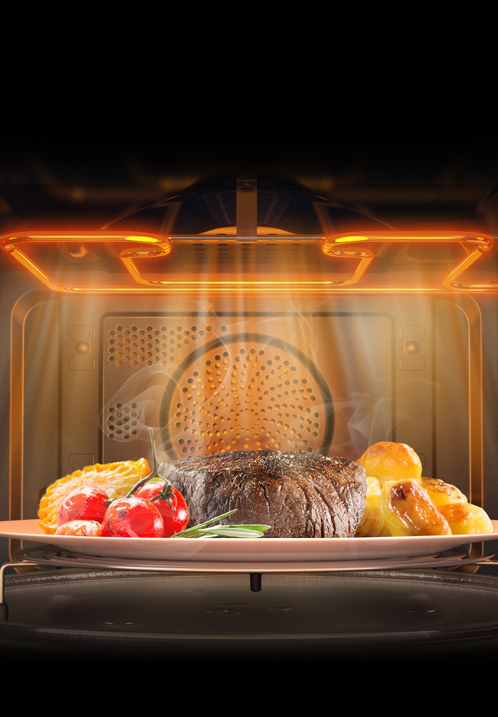 Samsung smart oven slim fry store