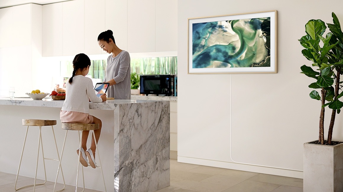 65" The Frame 4K Flat Smart TV finn vårt tilbud | UE65LS003AUXXC ...