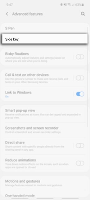 Customising the Side Key on my Samsung Phone | Samsung Support Australia
