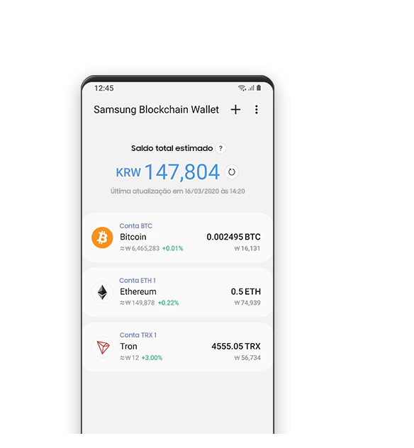 Samsung Blockchain | Aplicativos & Serviços | Samsung BR