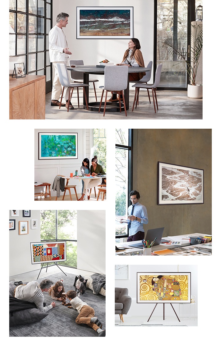 The Frame 2020 – Descubre el televisor con marcos de imágenes | Samsung CO