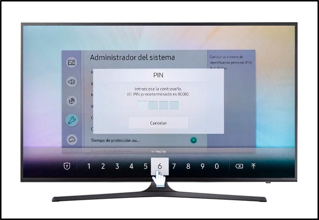 Smart TV 4K MU6103K - ¿Cómo cambiar el PIN? | Samsung Soporte CO
