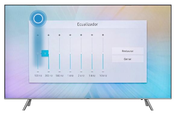 QLED TV Q6FN - ¿Cómo ajustar el ecualizador de sonido? | Samsung Soporte CO