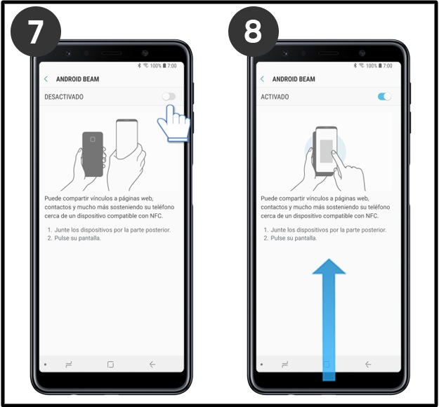 ¿Qué es y cómo usar Android Beam en tu Galaxy A9 2018? | Samsung Soporte CO