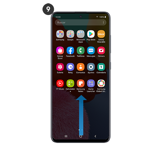 Galaxy A51 - ¿Cómo ajustar el espacio de los íconos en la pantalla de ...