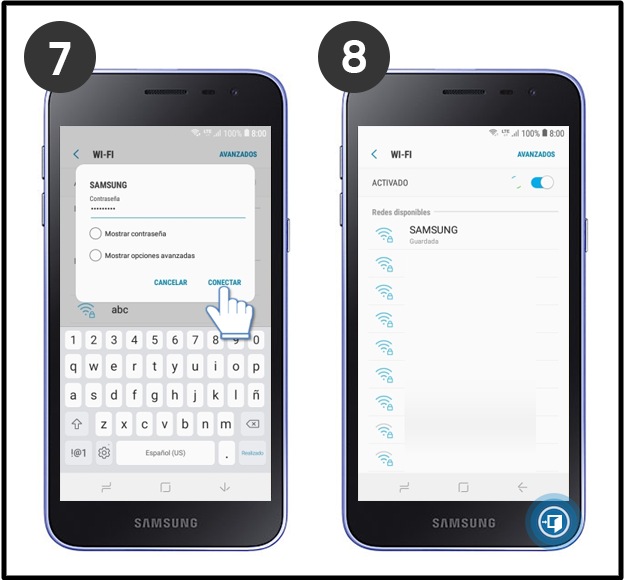 ¿Cómo conectarse a una red Wi-Fi en tu Galaxy J2 Core? | Samsung Soporte CO