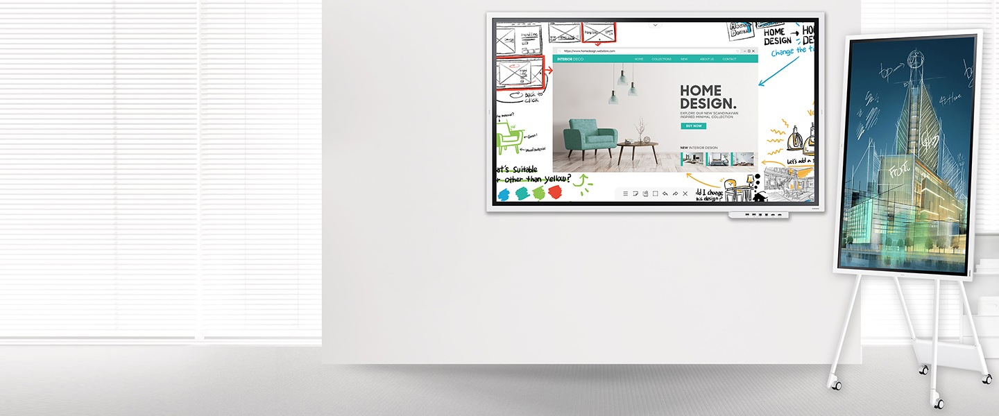 Samsung Flip | Paperboard Digital et Meeting Board | Samsung ...