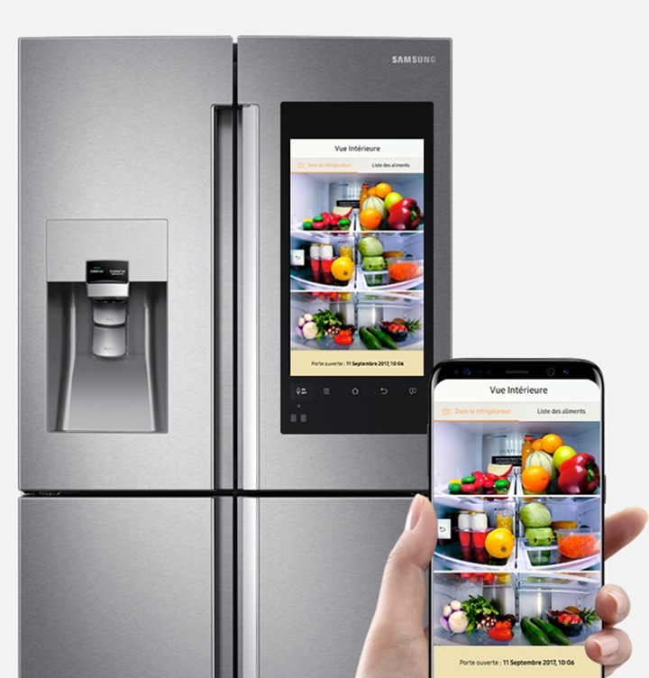 Family Hub : Frigo Connecté | Samsung FR