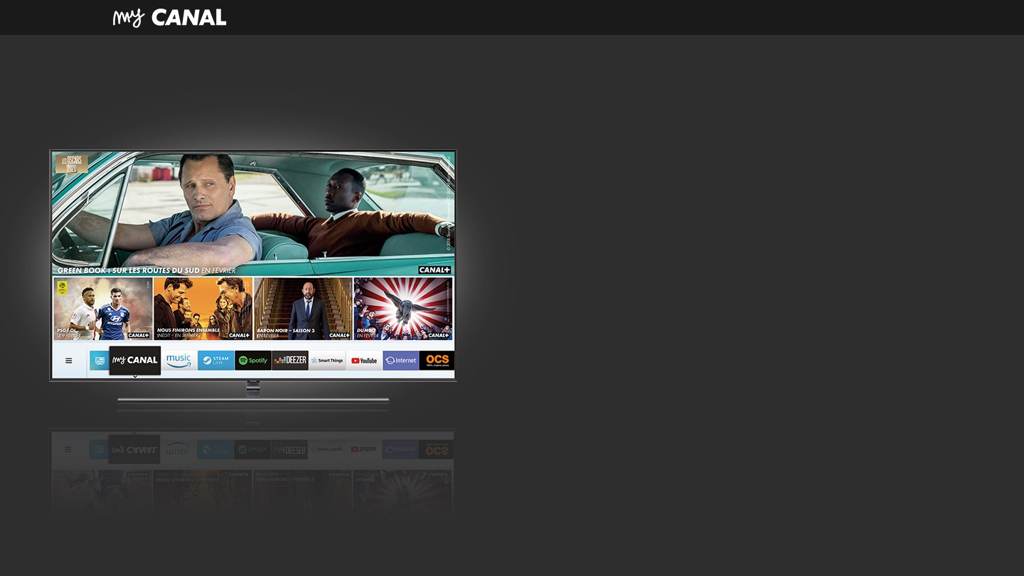 L’application MyCanal | Smart TV | Samsung FR
