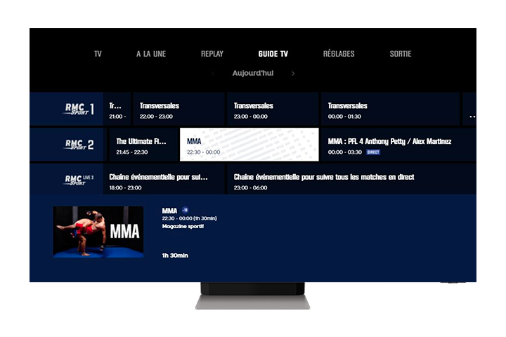 RMC Sport | Smart TV | Samsung FR