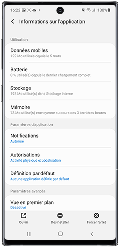 Comment gérer les paramètres des applications de mon smartphone Galaxy ...