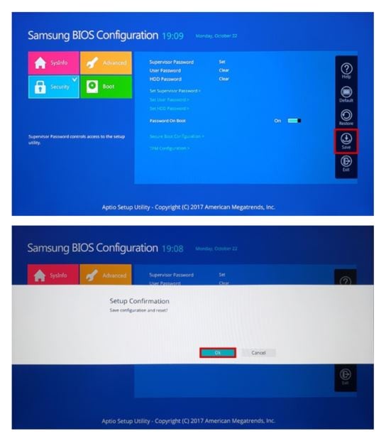 [PC (Hong-Kong version) BIOS] BIOS Password & Screen Tips | Samsung ...