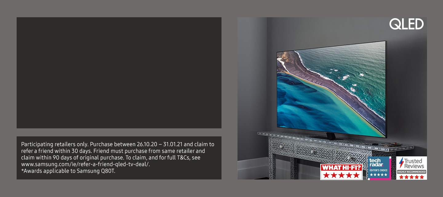 Compare 2020 QLED – Choose the right QLED TV | Samsung IE