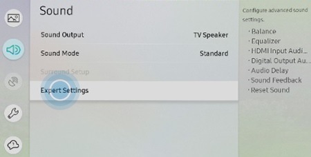 How to Reset all Sound settings in Samsung Smart TV? | Samsung Support ...