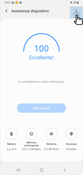 Ottimizzazione | Batteria Galaxy | Samsung IT