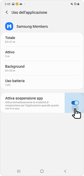 Ottimizzazione | Batteria Galaxy | Samsung IT