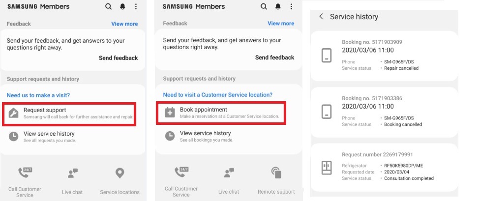 Samsung Service Centre update during MCO period | Samsung Support Malaysia