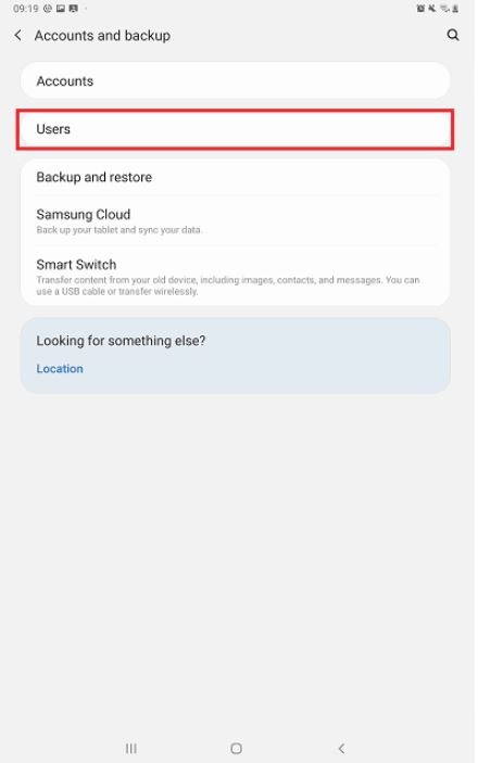 How to add additional user accounts to my Galaxy tablet? | Samsung ...