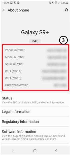 Find the IMEI, Serial and Model Number on a Samsung phone | Samsung ...