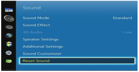 UHD TV: How To Reset The Sound To Factory Defaults (2014 Models ...