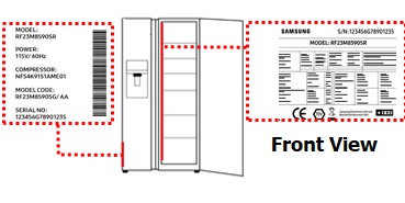 How to find Model and Serial Number of Samsung Product | Samsung ...