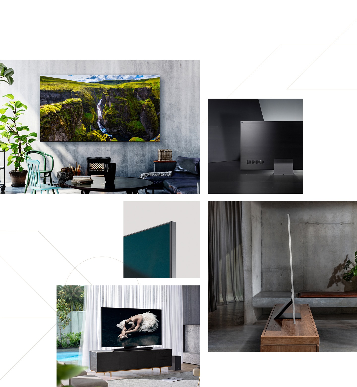 2020 QLED Design-Minimalistic design, down to the basics | Samsung ...