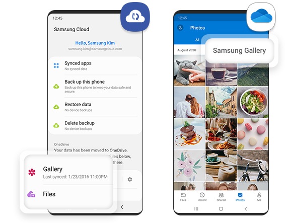 Samsung Cloud | Appar och tjänster | Samsung Sverige