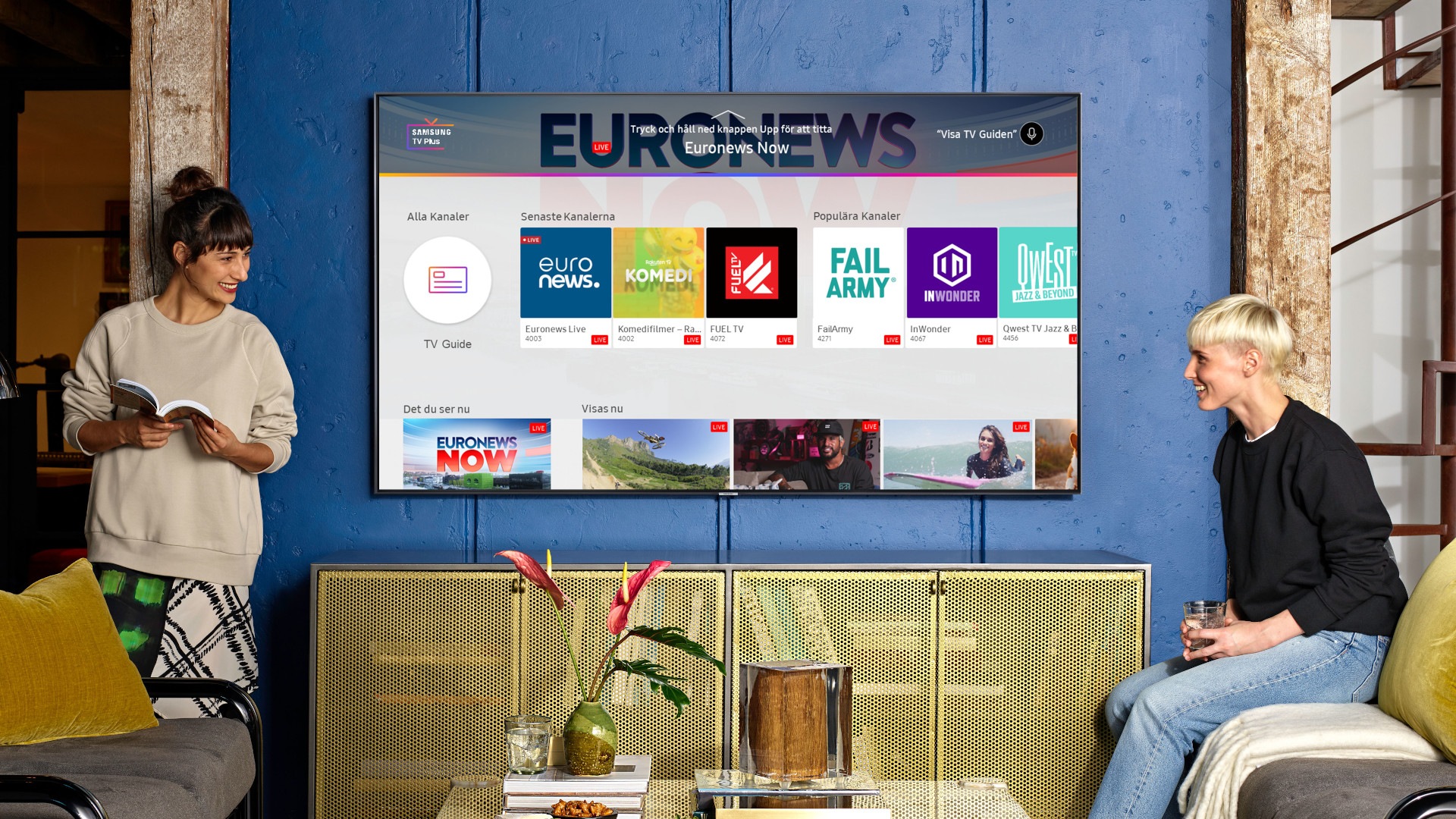 Smart TV | Samsung TV Plus | Samsung Sverige