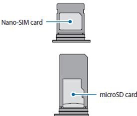 How to install SIM or USIM card on Samsung Galaxy A8 and A8+? | Samsung ...