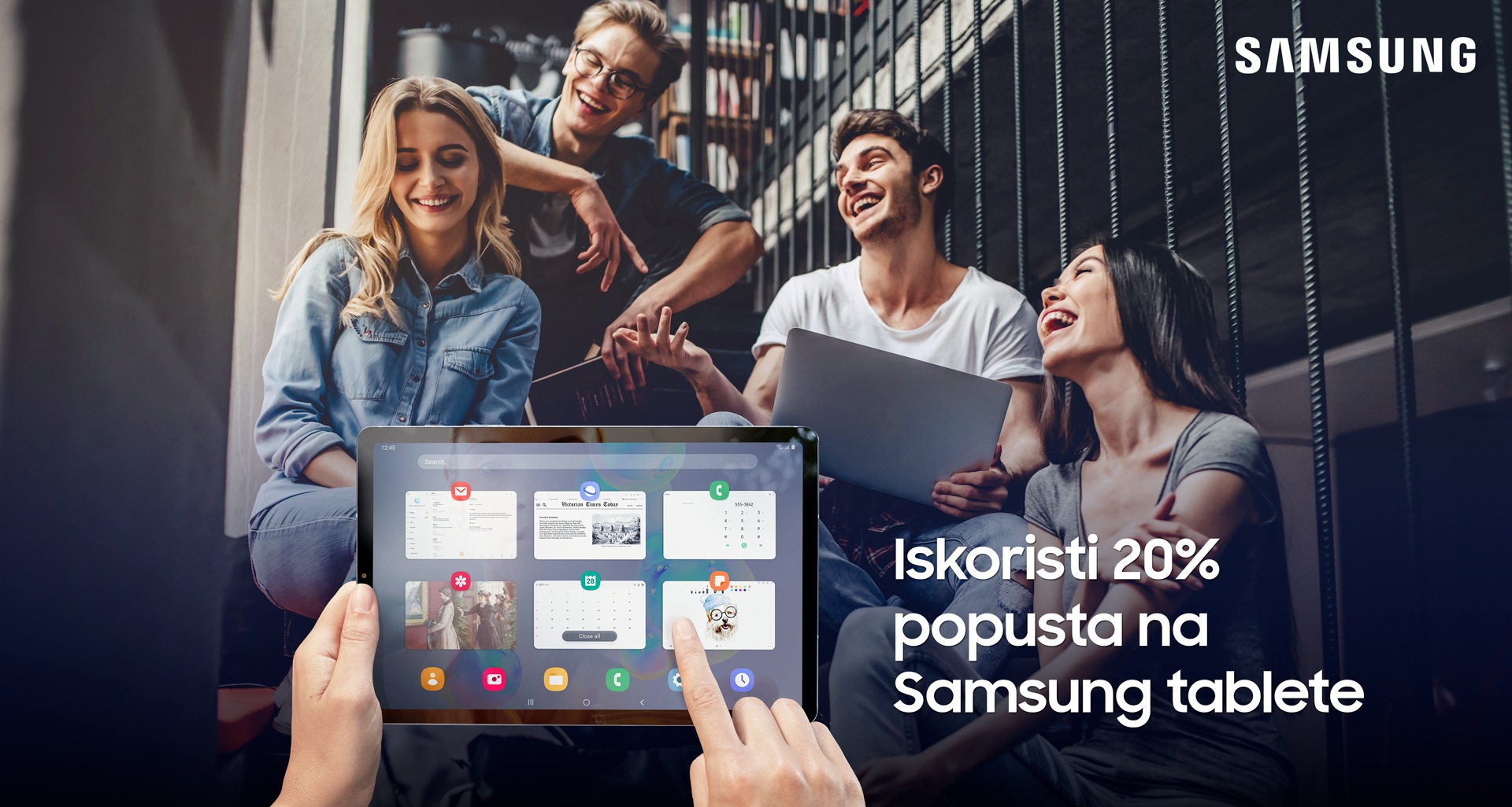 Promocija tableta: Iskoristi 20% popusta | Samsung HR