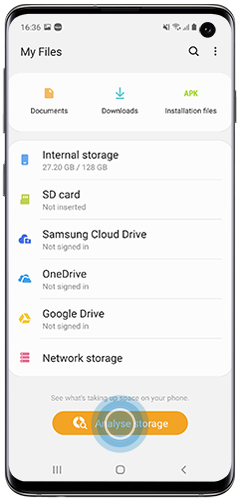How to use My Files | Samsung Support UK