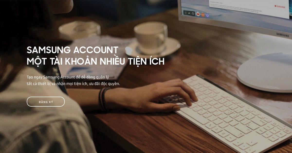 Đăng ký ngay Samsung Account