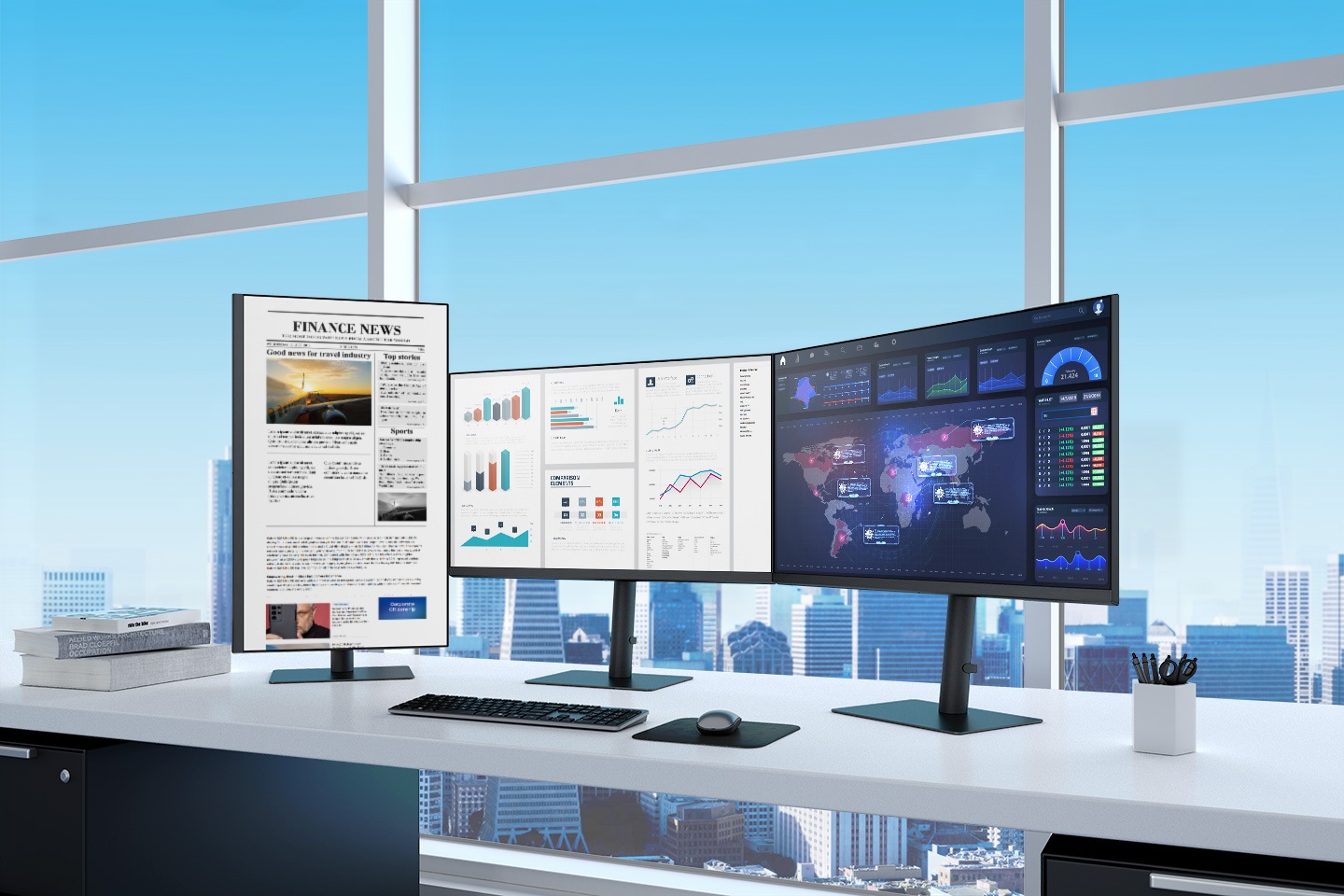 Samsung 27" QHD Monitor With IPS Panel | Nexcel KSA