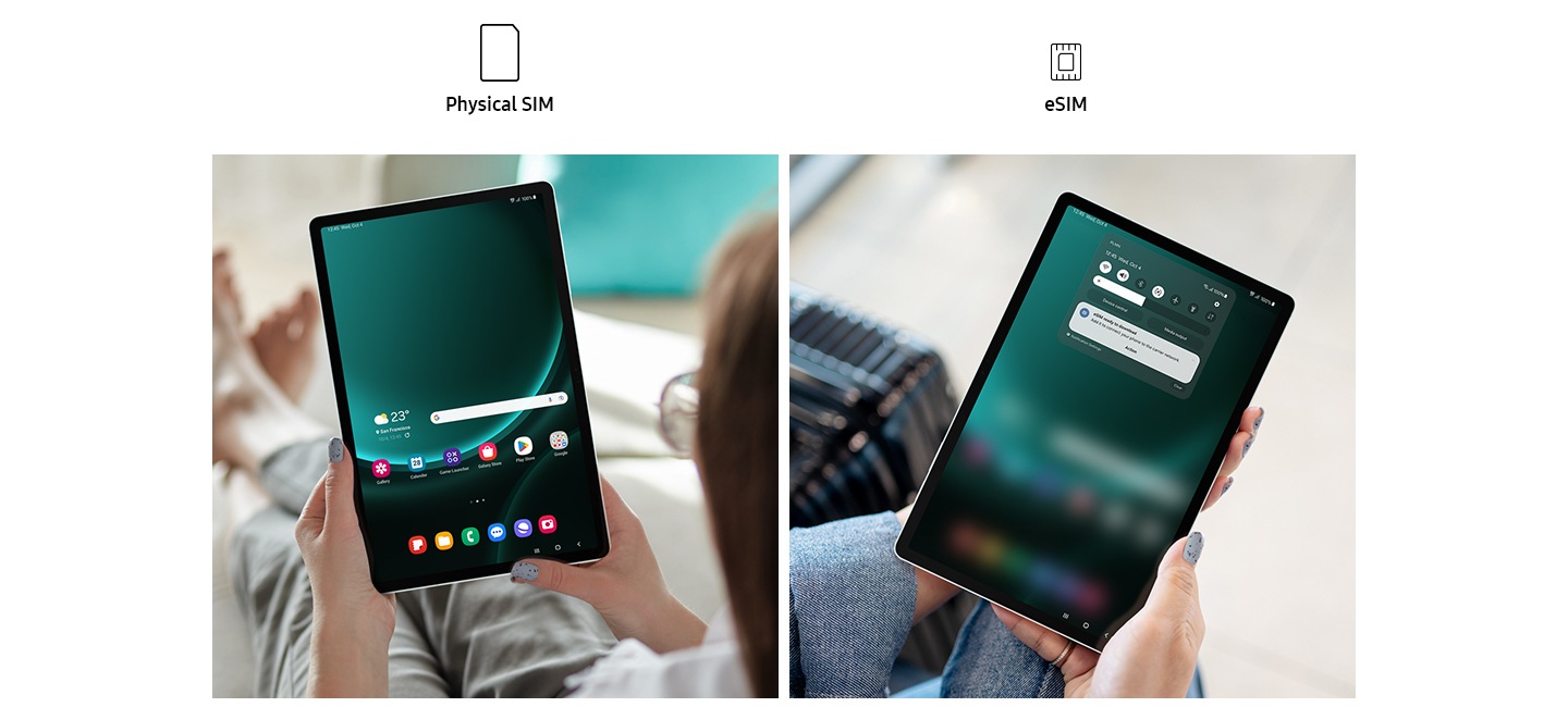 Samsung Galaxy Tab S9 FE Plus 5G - Powerful, Stylish, and Connected