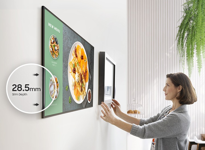 מסך מקצועי Samsung Smart Signage QM32C 32 - הזמינו במחיר משתלם
