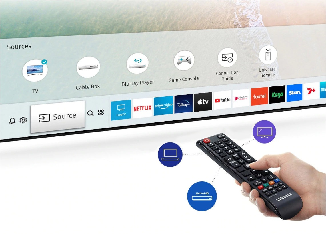 43” AU8000 Crystal UHD 4K Smart TV (2021) | Samsung AU