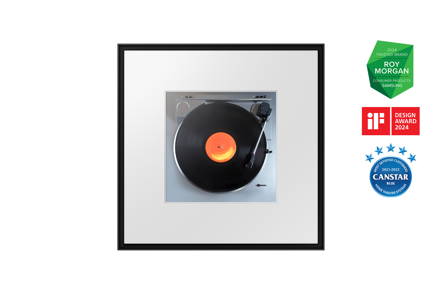 Music Frame Dolby Atmos Wireless Speakers | Samsung Australia