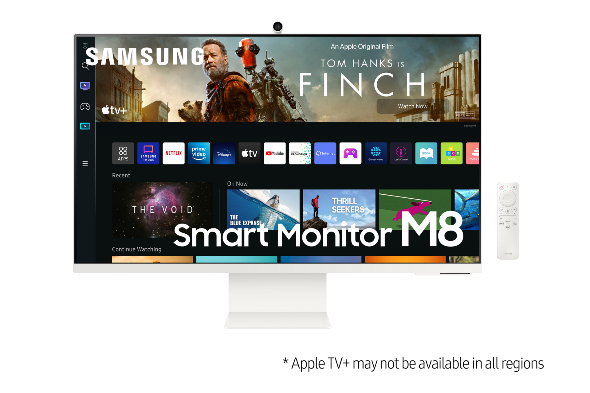 Smart Monitor 32" M80B UHD – White | Samsung Australia