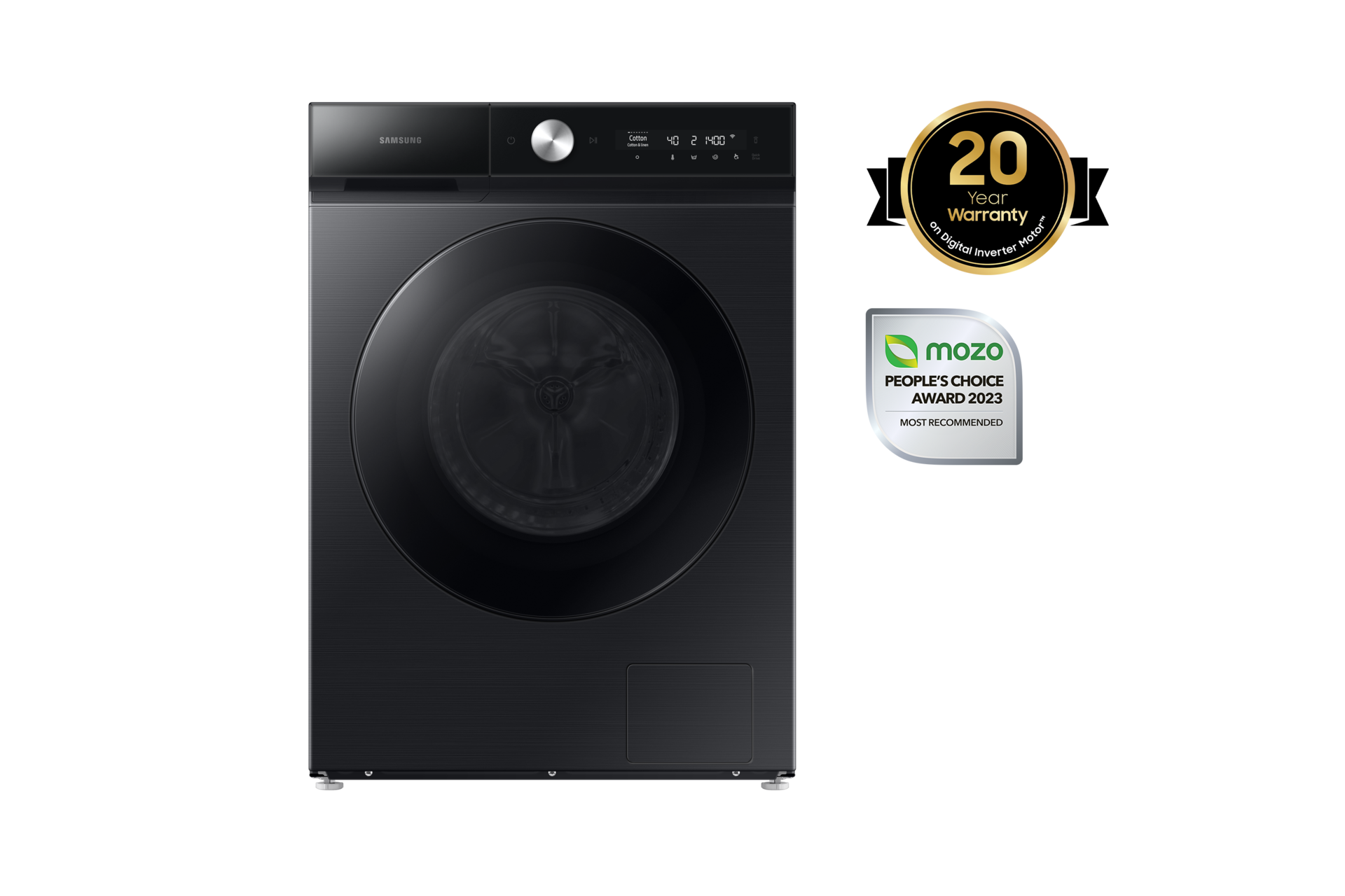 9kg BESPOKE BubbleWash™ Washer WW90BB944DGB | Samsung AU