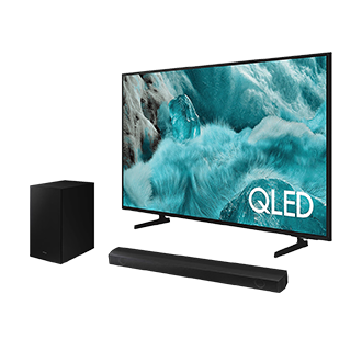 Combo Samsung Vision AI TV 85" QLED 4K Q7F 2025 + Soundbar HW-Q600C ...