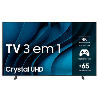 Smart TV 43" Crystal UHD 4K 43CU8000 | Samsung Brasil
