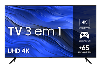 Smart TV 55 polegadas UHD 4K 2023 | 55CU7700 | Samsung Brasil